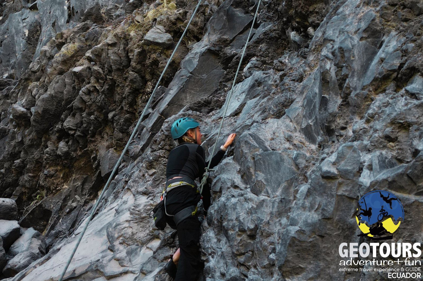 Rock Climbing Tours | Geotours | Adventure Travel Tour Agency in Baños ...